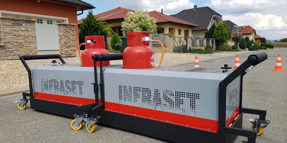 Infraset útburkolatjavító